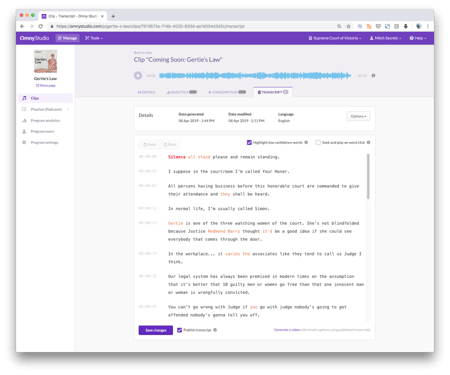Why You Should Transcribe Your Content With Omny Studio