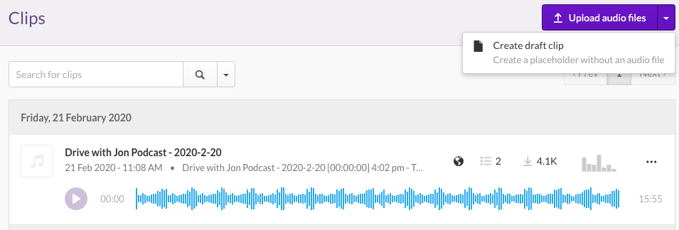 Omny Studio Platform and Feature Updates February — April 2020