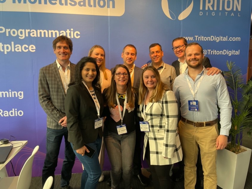 Triton Digital Takes on Podcast Show London 2023